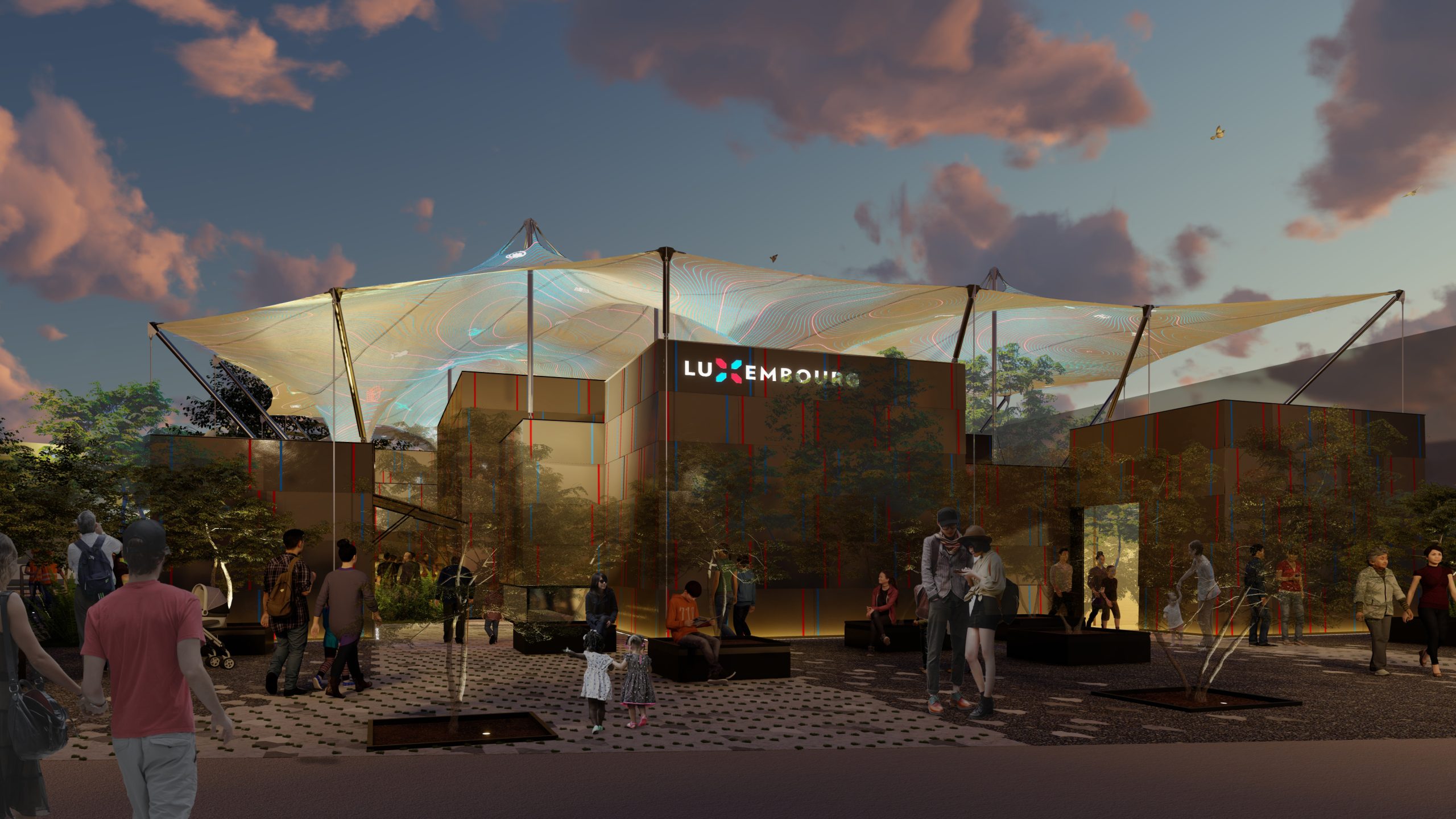 Luxembourg Pavilion: A Model Of Circularity | Forbes Luxembourg